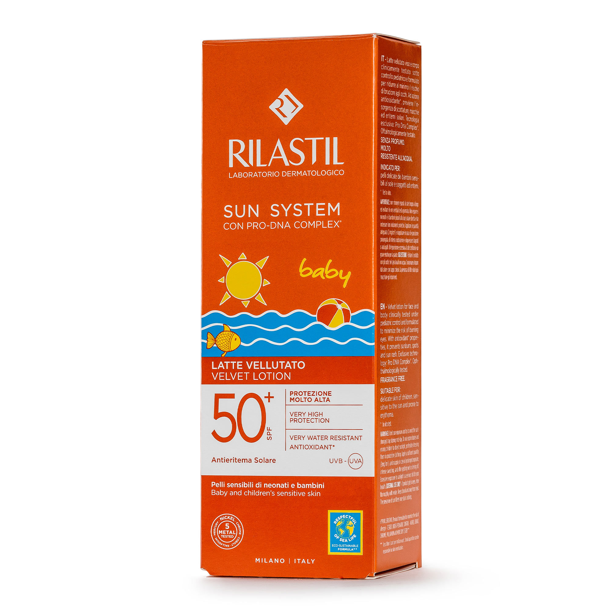 Rilastil Baby Velvet Spf50+ 200 Ml