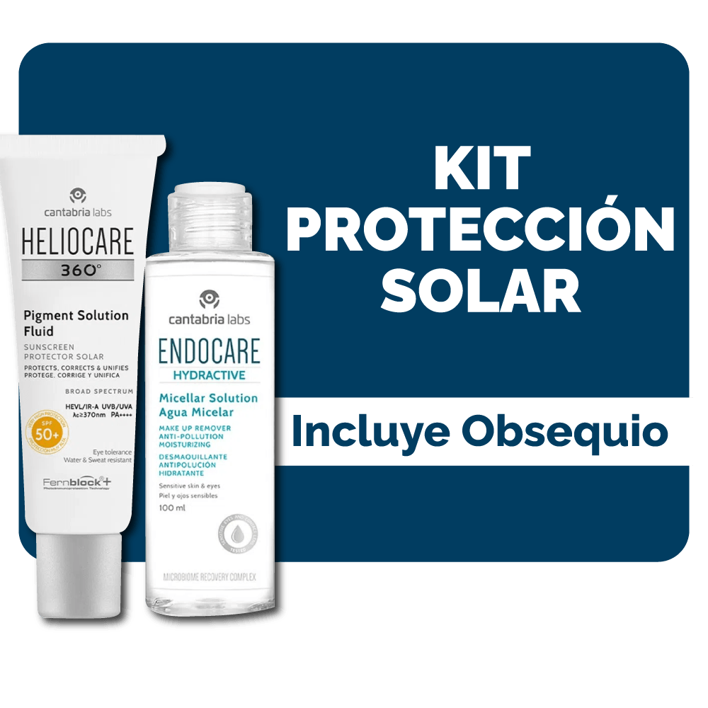 Heliocare 360° Kit Pigment Gratis Endocare Hydractive 100Ml