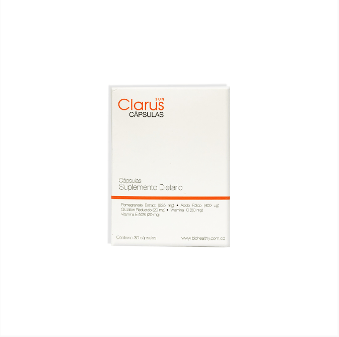 Clarus Sun Capsulas 60