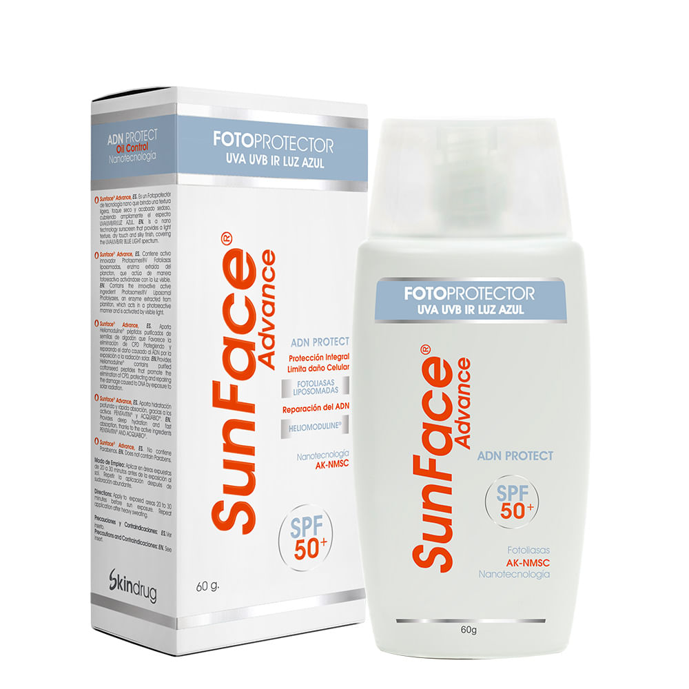 Protector solar Sunface Advance Spf 50+ 60 Gr