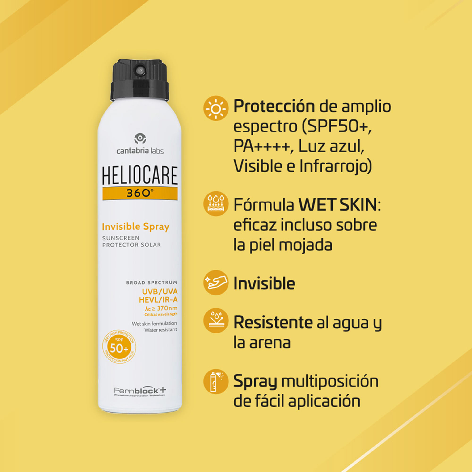 HELIOCARE 360° KIT SPRAY INVISIBLE 2x1