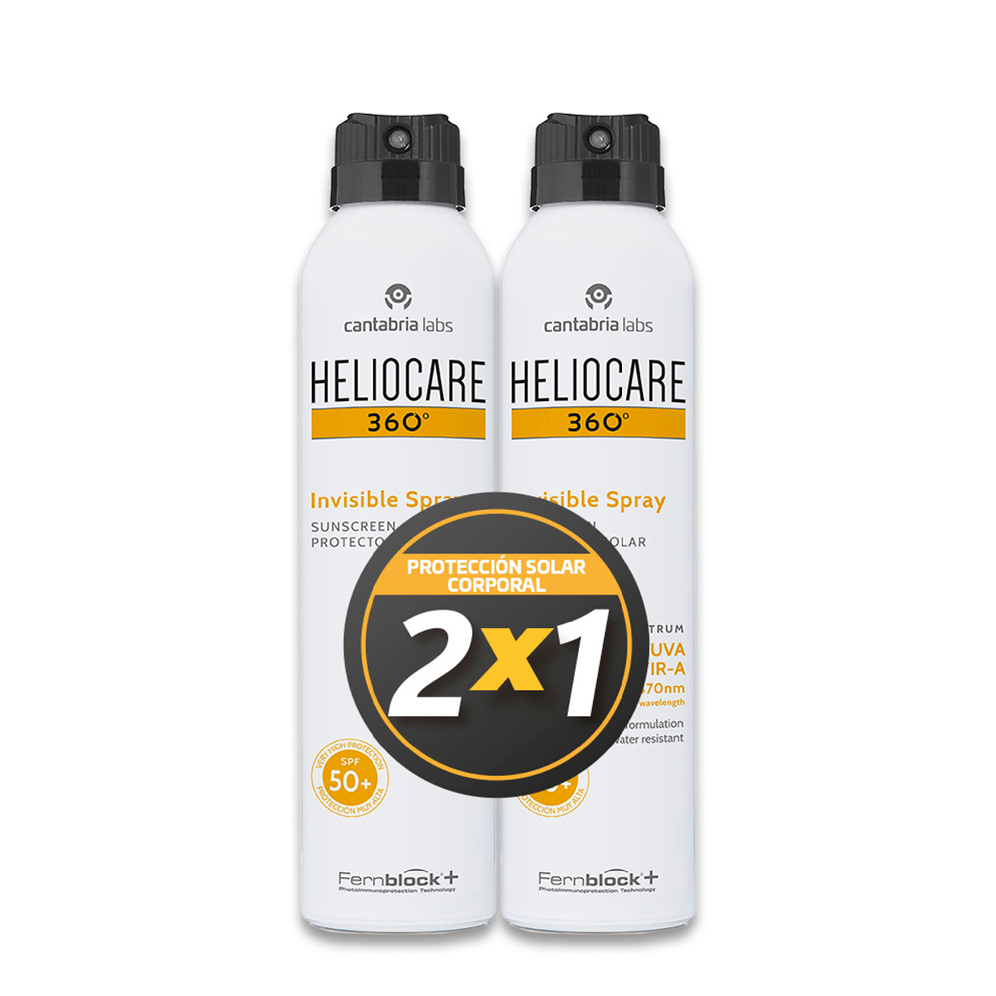 HELIOCARE 360° KIT SPRAY INVISIBLE 2x1