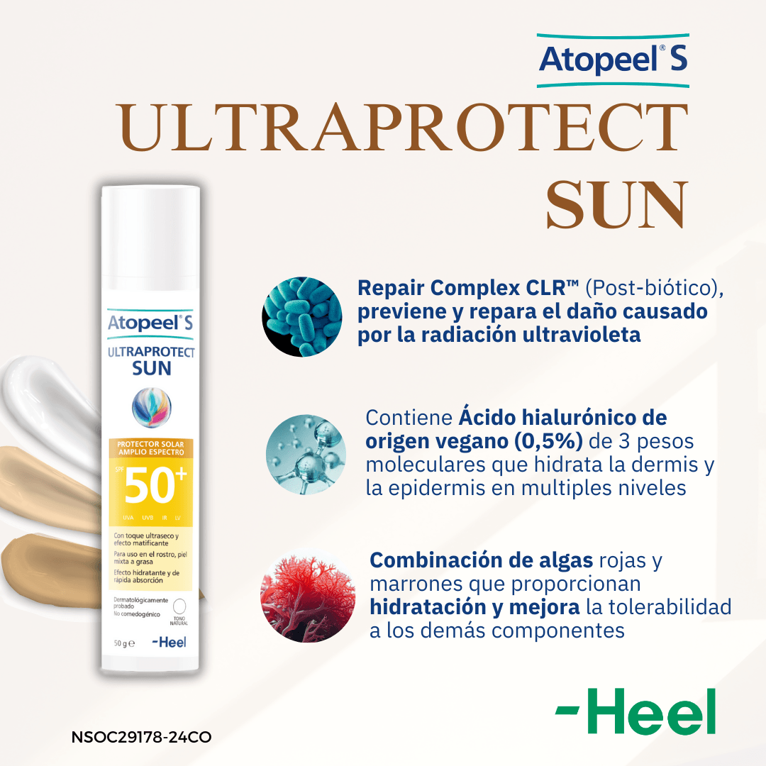 Atopeel Protector Solar Ultra Protect Sun Natural 50Gr