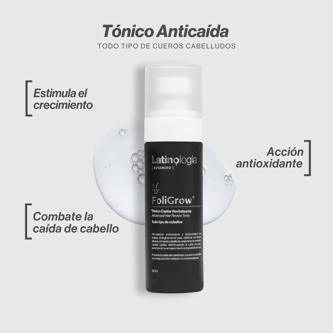 Latinología FoliGrow Tónico Capilar Revitalizante x 60 Ml