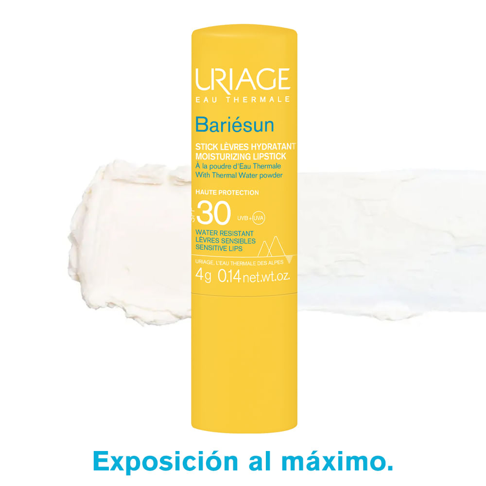 Protector Solar Para Labios Bariésun Stick Spf30 Barra 4 Gr