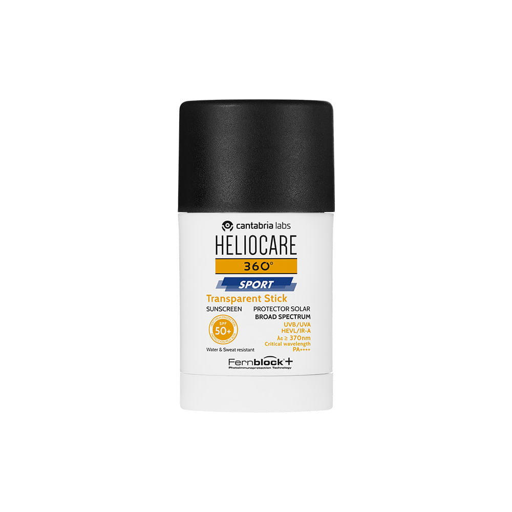 Protector Solar Transparente Sport Transparent Stick SPF 50+ Heliocare ...