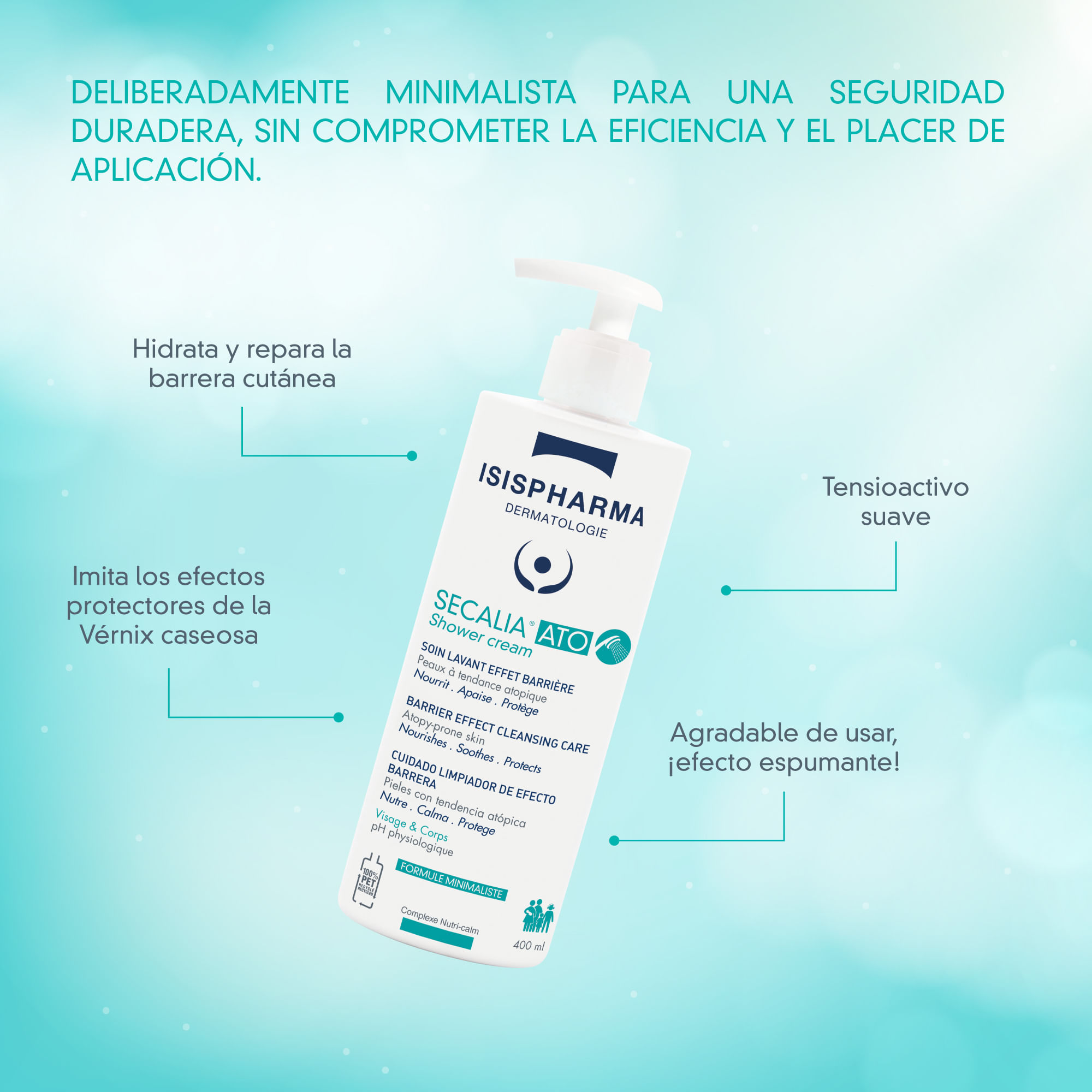 Isispharma Secalia Ato Crema de Ducha x 400 Ml