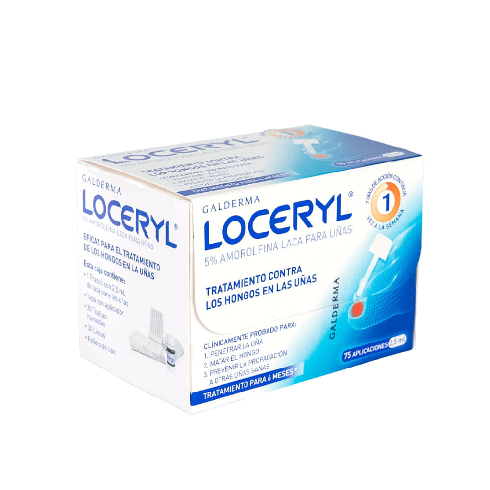 Loceryl Laca 5% x 2.5 Ml